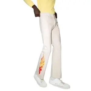 GALLERY DEPT. Flameprint Flared Jeans