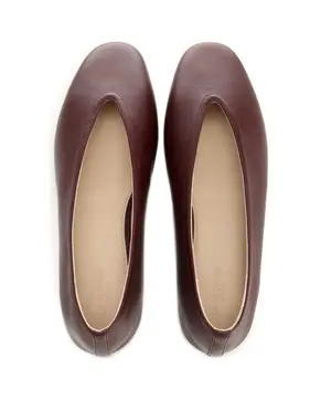 Le Monde Beryl Luna Leather Slippers