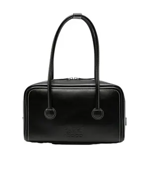 MARGESHERWOOD Double-handle Handbag - Black