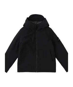 Stone Island Hooded Poly Soft Shell Jacket