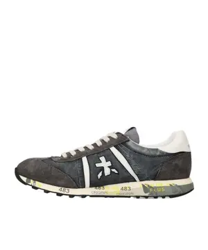 Premiata Lucy 8405 Suede And Calf Leather Sneakers