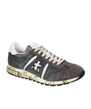 Premiata Lucy 8405 Suede And Calf Leather Sneakers