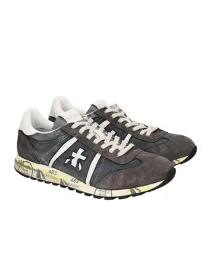 Premiata Lucy 8405 Suede And Calf Leather Sneakers