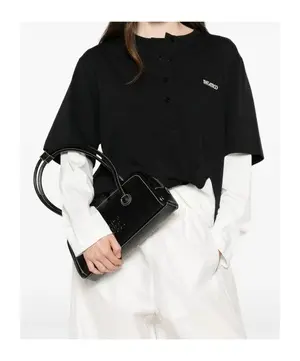 MARGESHERWOOD Zippered Shoulder Bag
