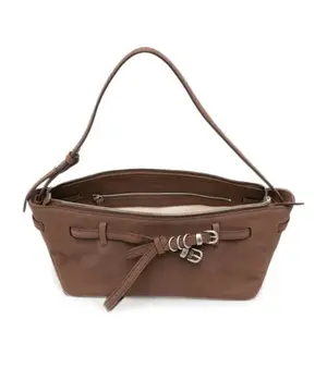 MARGESHERWOOD Lace-up Detail Shoulder Bag