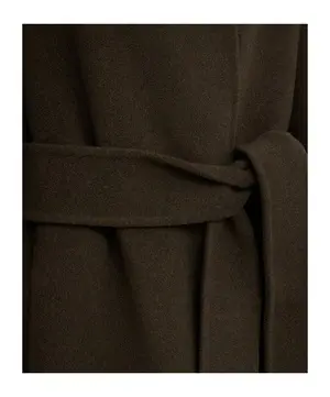 Khaite Belted Wrap Coat