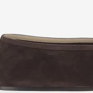 Le Monde Beryl Suede Tapered-toe Slippers