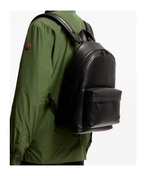 Moncler Carlo Logo Patch Backpack