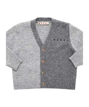 Marni Wool Blend Cardigan - Gray