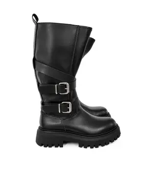 ANDREA MONTELPARE Round-toe Boots