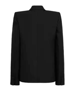 Khaite Longsleeve Cropped Blazer