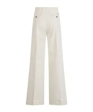 NINE:INTHE:MORNING Nine:inthemorning High-waist Wide-leg Pants - Burro