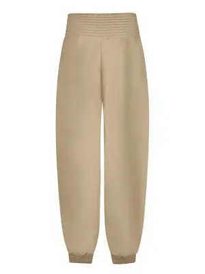 Moncler Elastic-waist Athletic Pants - Beige