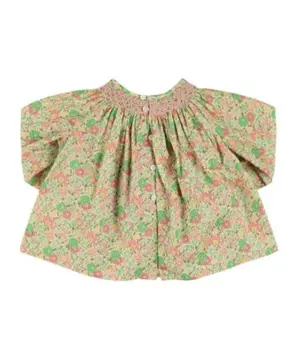 Bonpoint Floral Printed Cotton Shirt - No