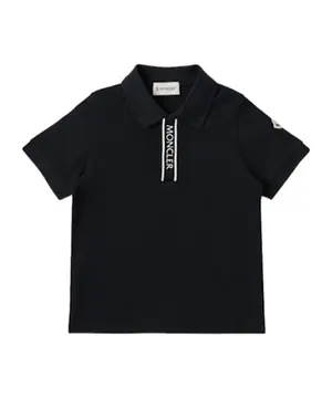 Moncler Cotton Piquet Polo Shirt - No