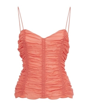 Khaite Vneck Thinstrap Camisole