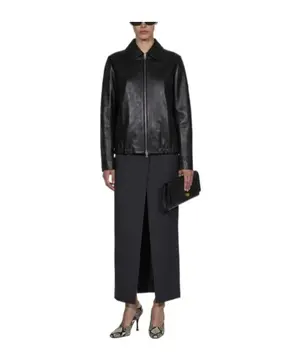 Khaite Lapel Longsleeve Coat