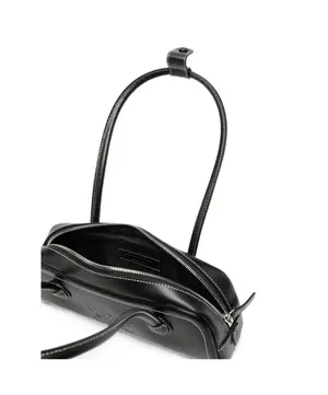 MARGESHERWOOD Mini Contrast-stitch Leather Shoulder Bag