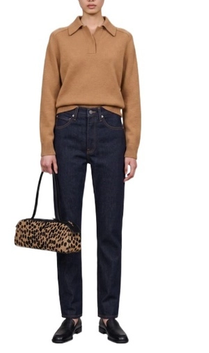 Khaite Highwaisted Straightleg Jeans