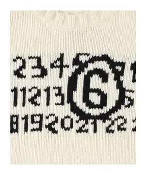MAISON MARGIELA Wool Blend Knit Sweater