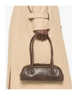 MARGESHERWOOD Zippered Shoulder Bag
