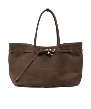 MARGESHERWOOD Buckle-detail Suede Tote Bag