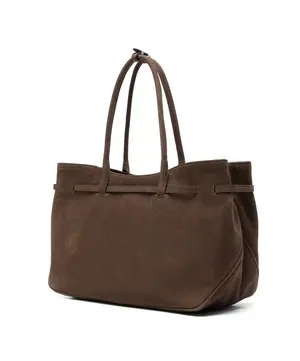 MARGESHERWOOD Buckle-detail Suede Tote Bag