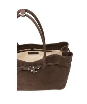 MARGESHERWOOD Buckle-detail Suede Tote Bag
