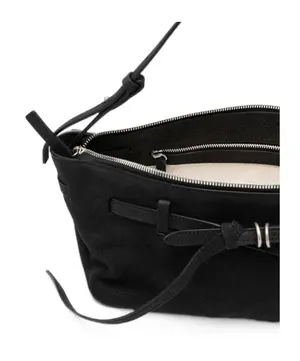 MARGESHERWOOD Lace-up Detail Shoulder Bag