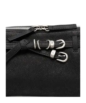 MARGESHERWOOD Lace-up Detail Shoulder Bag