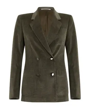 Tagliatore Velvet Double-breasted Jacket