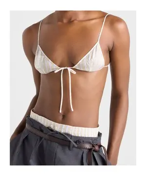 Prada Striped Bra