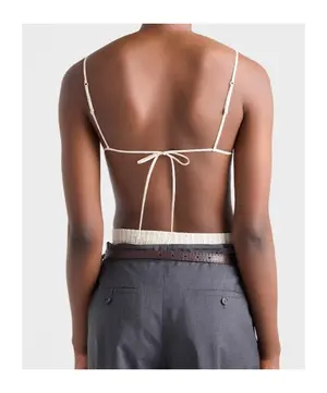 Prada Striped Bra