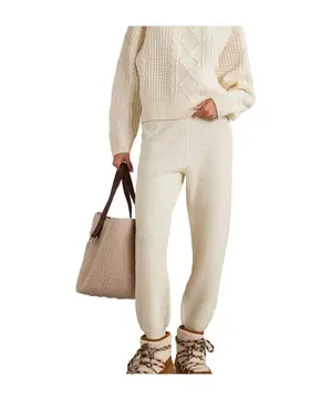 Perfect Moment Cable-knit Trousers