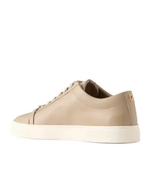 Jennifer Chamandi Embellished Leather Sneakers - Nude