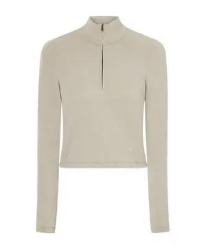JAMES PERSE Fitted Cropped Top