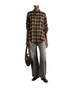 SSSTEIN Casual Plaid Shirt