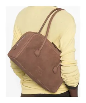 MARGESHERWOOD Structured Leather Shoulder Bag