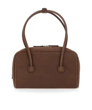 MARGESHERWOOD Structured Leather Shoulder Bag