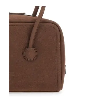 MARGESHERWOOD Structured Leather Shoulder Bag