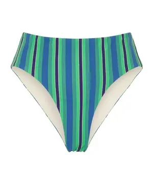ALEMAIS High-waisted Bikini Bottoms - Blue