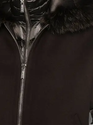 MOORER Long-sleeve Hooded Padded Jacket