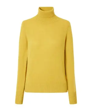 ALLUDE Cashmere Turtleneck Knit Sweater