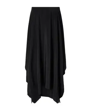 Sharon Wauchob Drawstring Midi Skirt