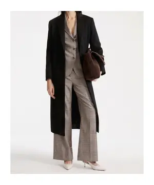 Marella Pavido Long Single-breasted Coat