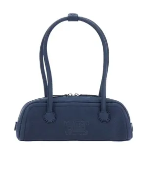 MARGESHERWOOD Soft Boston Ew Mini Shoulder Bag - Blue