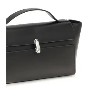 Savette Symmetry Trapeze Top Handle Clutch Bag - Black