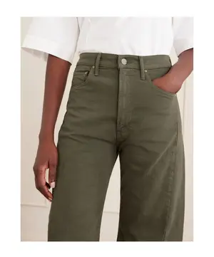 MOTHER High-rise Wide-leg Jeans