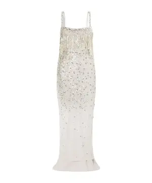 Jenny Packham Spaghettistrap Tulle Dress