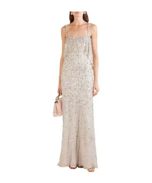Jenny Packham Spaghettistrap Tulle Dress